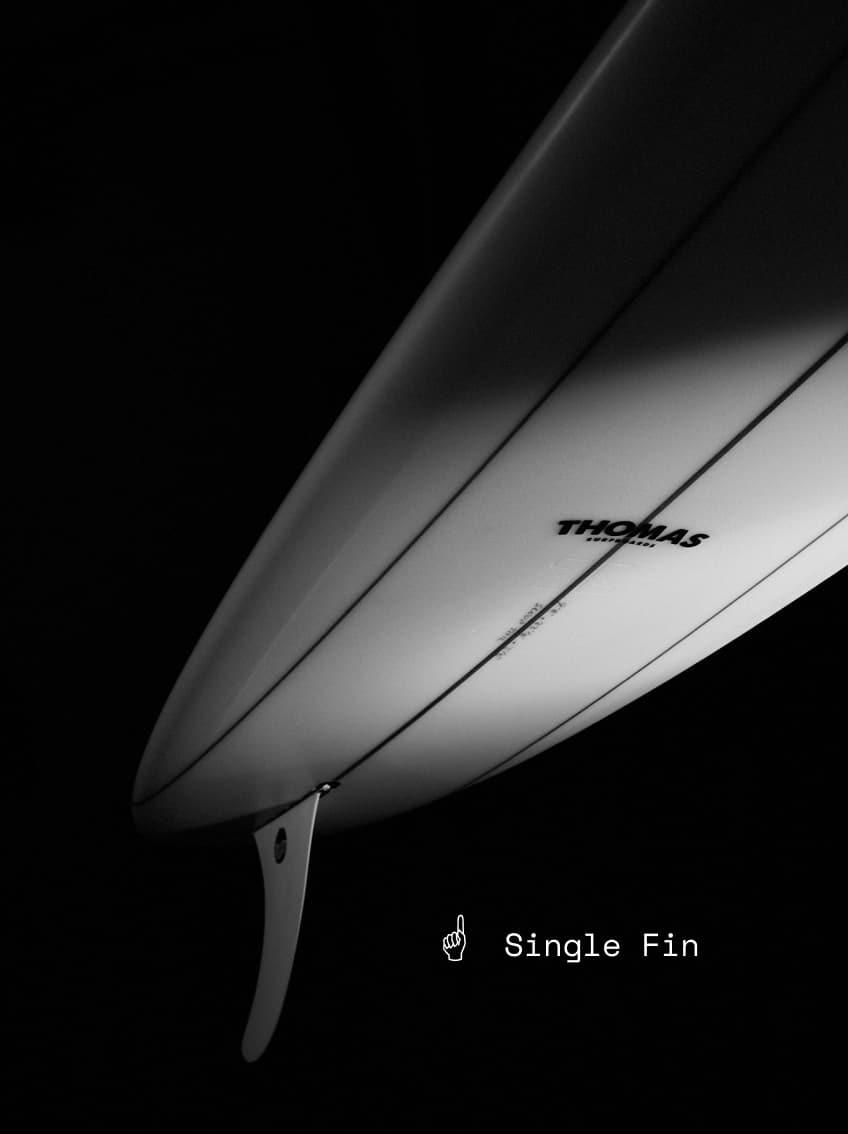Scoop Tail Noserider – Thomas Surfboards America
