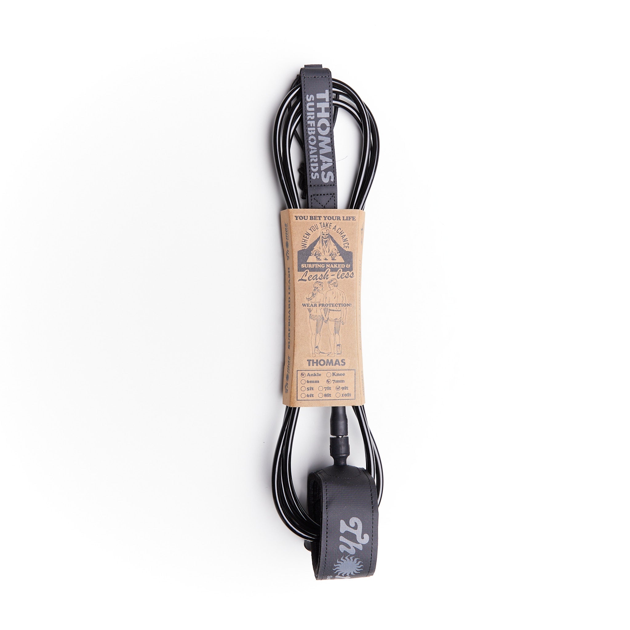 Thomas 9ft Leg Rope – Thomas Surfboards America
